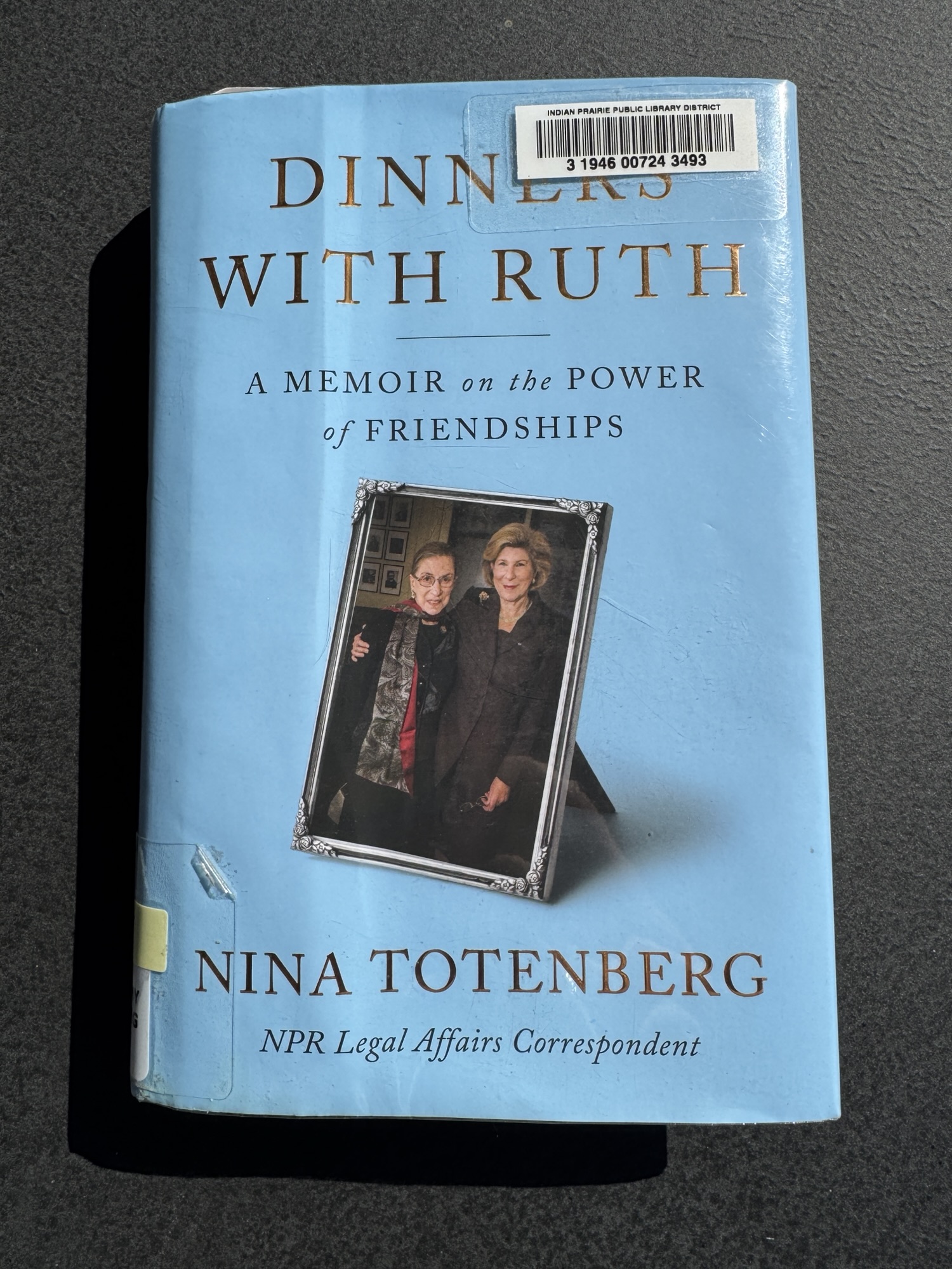 Dinners with Ruth by Nina Totenberg (2022) – Bean's Book Blog